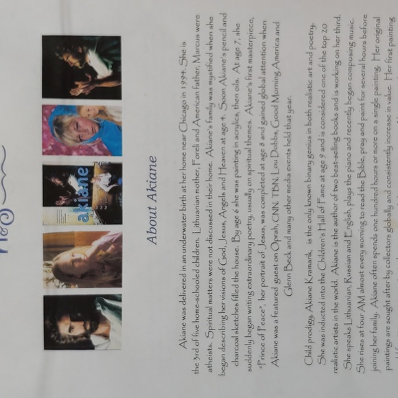 Akiane Kramarik | Art | Akiane Kramarik The Young Sage Print On Canvas ...